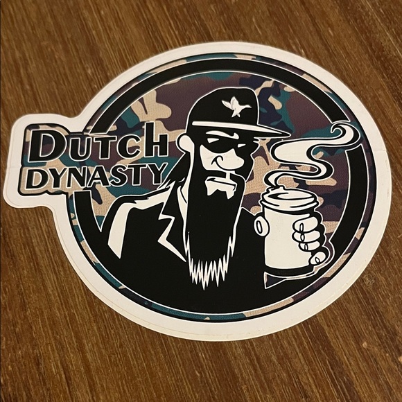 Dutch Bros | Design | Vintage Dutch Dynasty Db Sticker | Poshmark